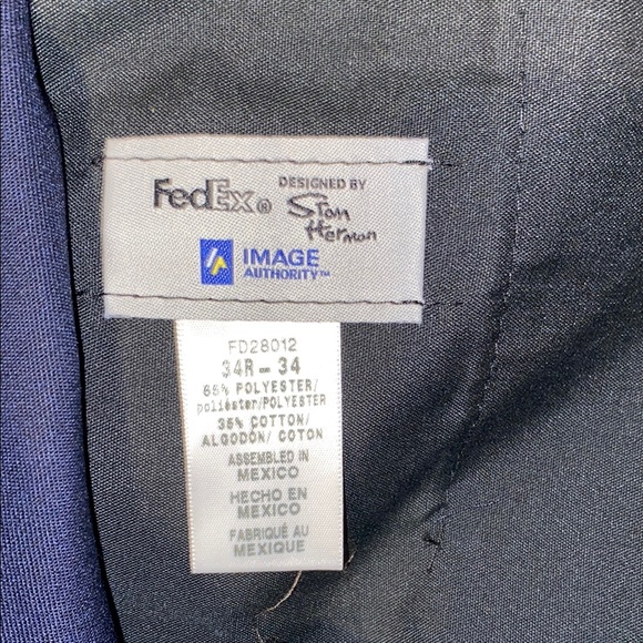 stan herman | Other | 2 Pairs Of Mens Work Pants Made By Fedex Designed ...